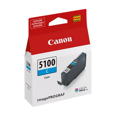 PFI-5100 Cyan Ink Tank | Canon Canada Shop